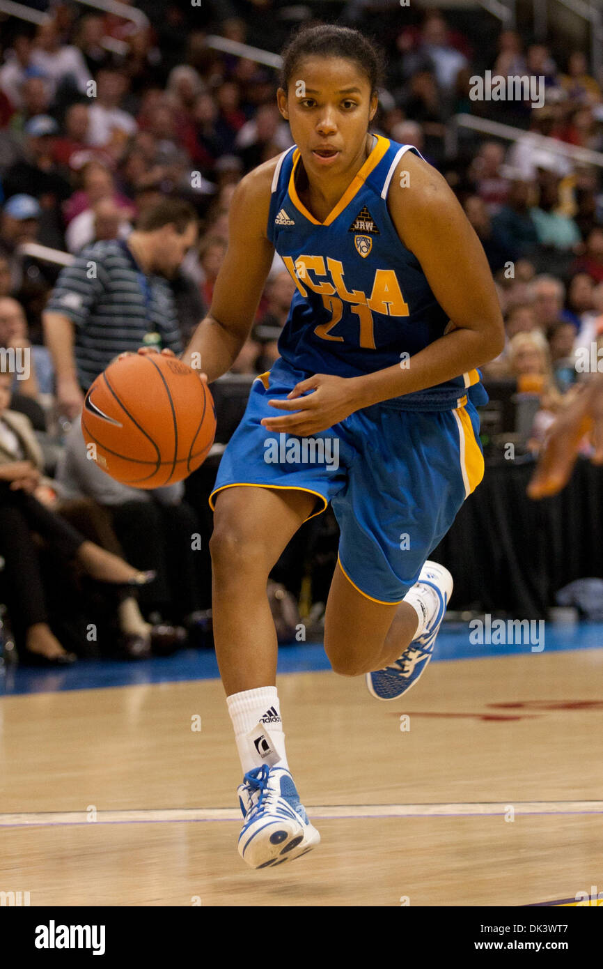 Mar. 12, 2011 - Los Angeles, California, U.S - UCLA guard Doreena ...