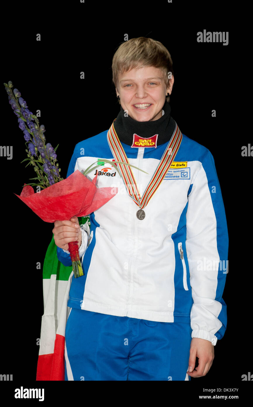 Mar. 12, 2011 - Sheffield, Great Britain - Arianna Fontana fromÃŠItaly ...