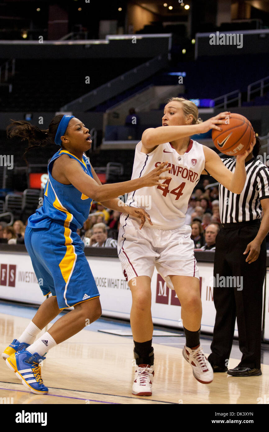 Mar. 12, 2011 - Los Angeles, California, U.S - Stanford forward Joslyn ...