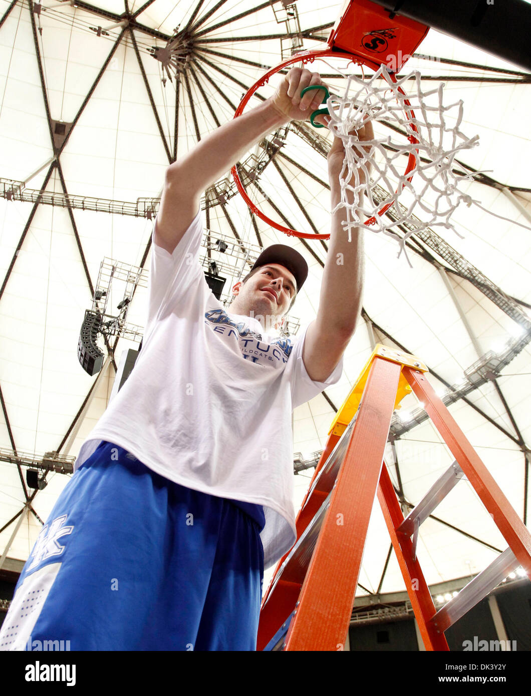 Mar. 13, 2011 - Atlanta, GA, USA - Kentucky Wildcats forward Josh ...