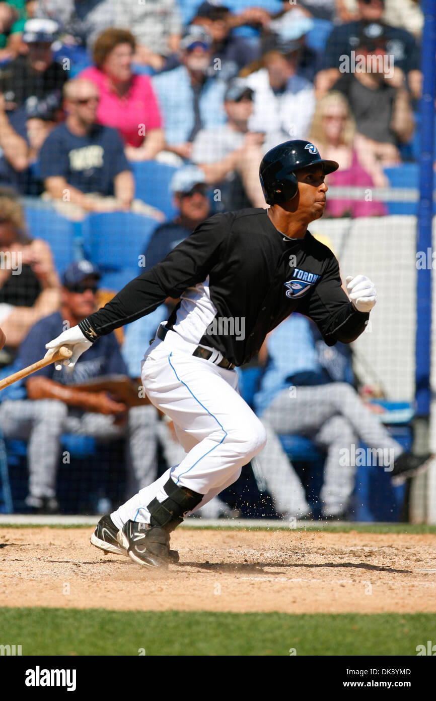 Mar. 13, 2011 - Dunedin, Florida, U.S - Toronto Blue Jays OF Anthony ...