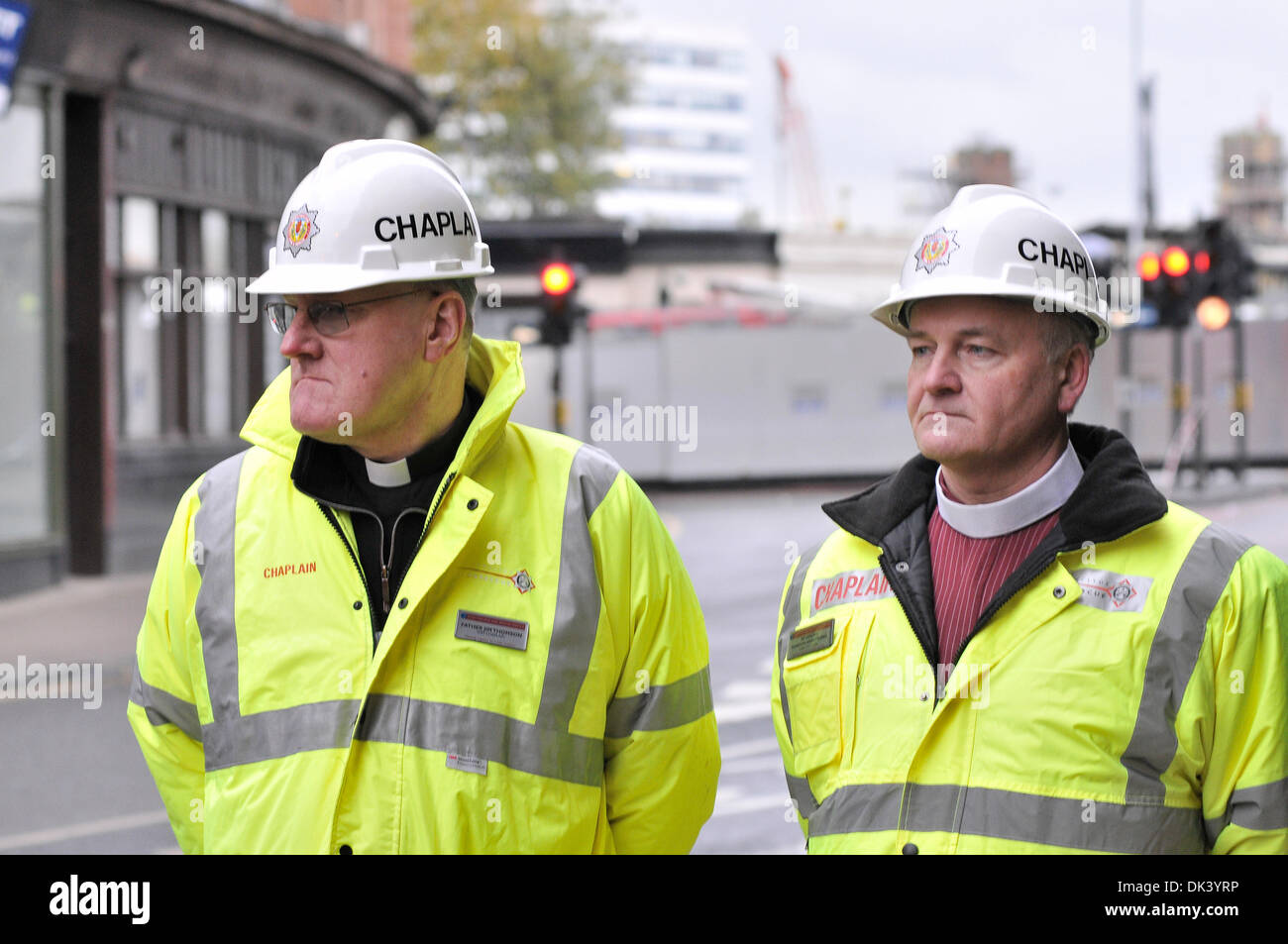 Glasgow, UK. 2nd Dec, 2013. Father Jim Thomson and Reverend Gordon ...