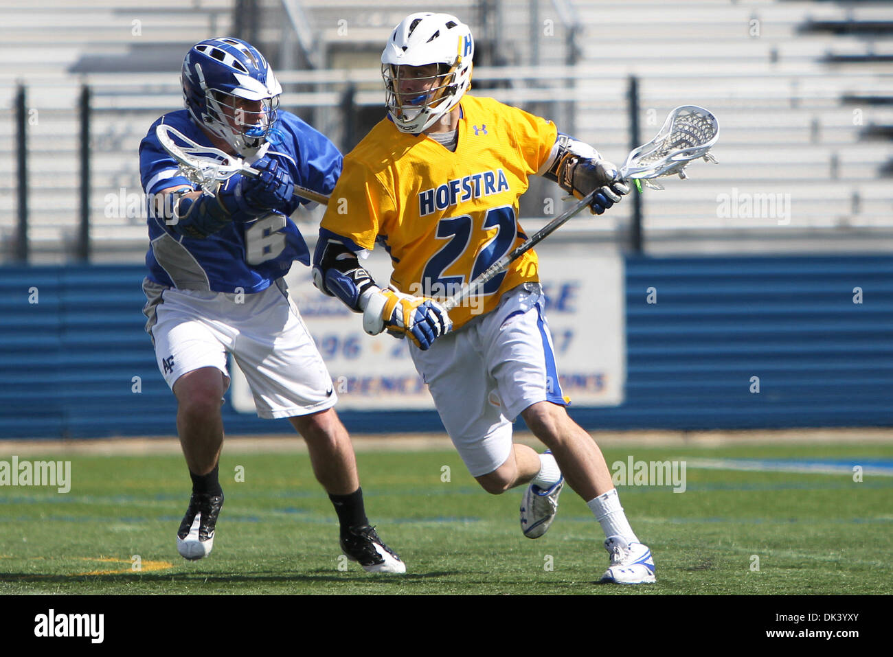 Mar. 13, 2011 - Hempstead, New York, U.S - Hofstra Pride midfielder ...