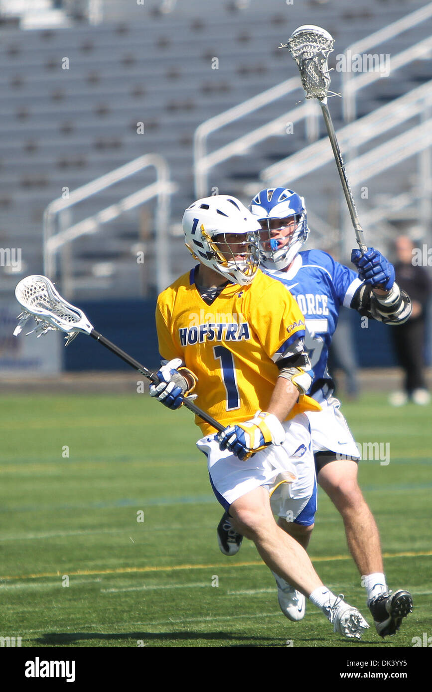 Mar. 13, 2011 - Hempstead, New York, U.S - Hofstra Pride midfielder ...