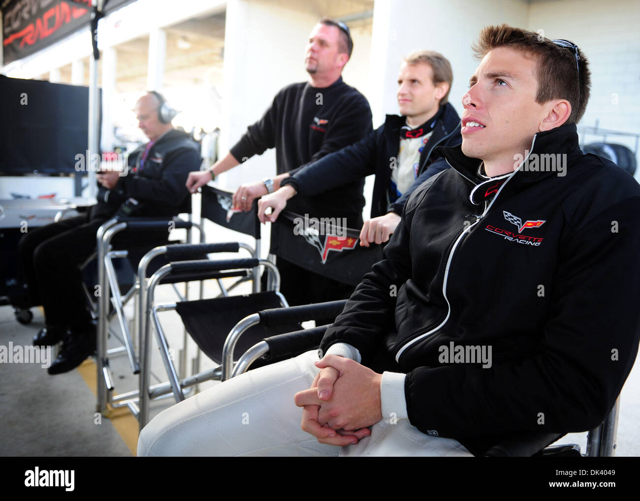 March 14, 2011 - Sebring, Florida, U.S. - during testing for the 12 ...