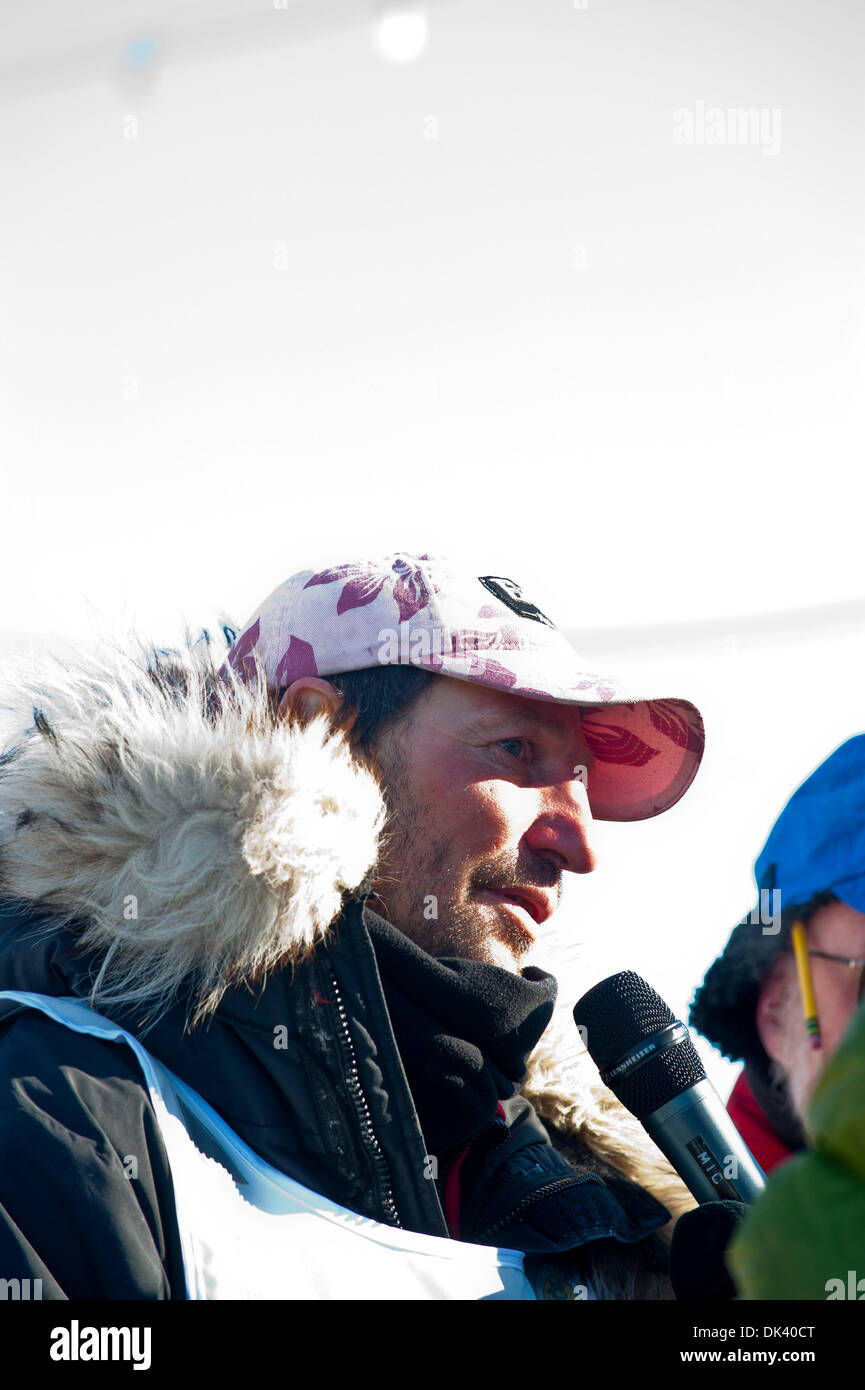 Mar 15, 2011 - Nome, Alaska, USA - HANS GOTT arrives in Nome to claim ...