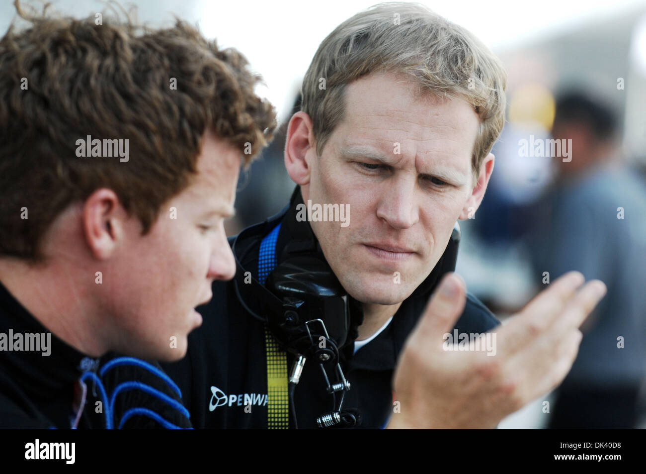 Mar 15, 2011 - Sebring, Florida, U.S. - Flying Lizards Porsche drivers ...