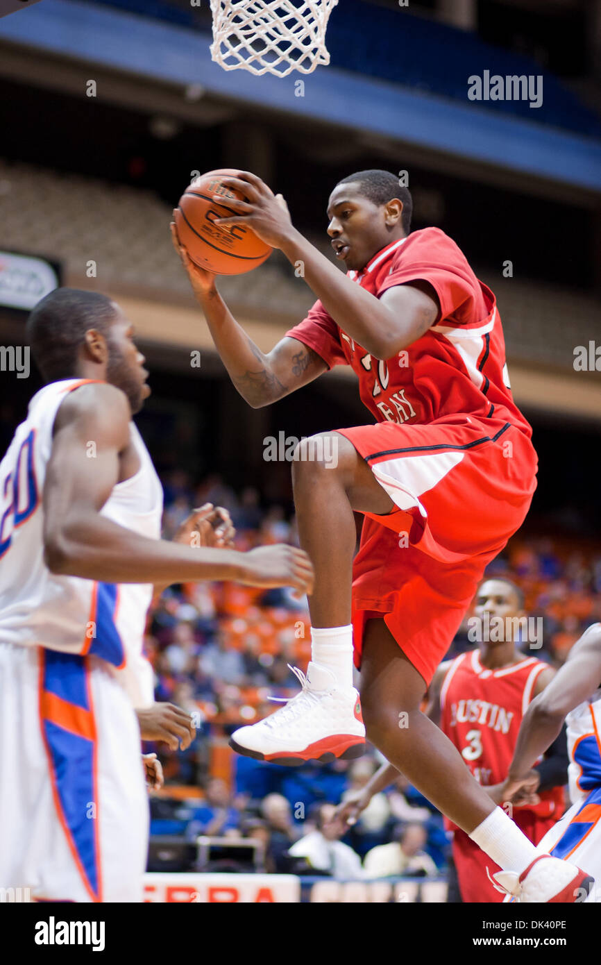 Mar. 15, 2011 - Boise, Idaho, U.S - Austin Peay forward Melvin Baker ...