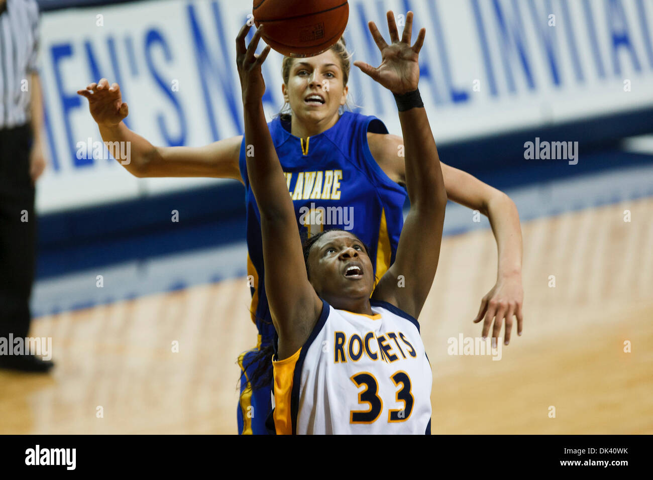 Mar. 16, 2011 - Toledo, Ohio, U.S - Toledo center Yolanda Richardson ...
