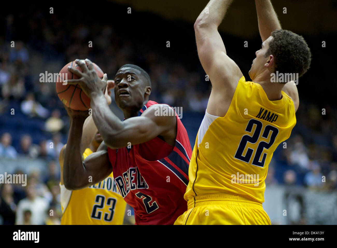 Mar. 16, 2011 - Berkeley, California, U.S - Mississippi Rebels forward ...