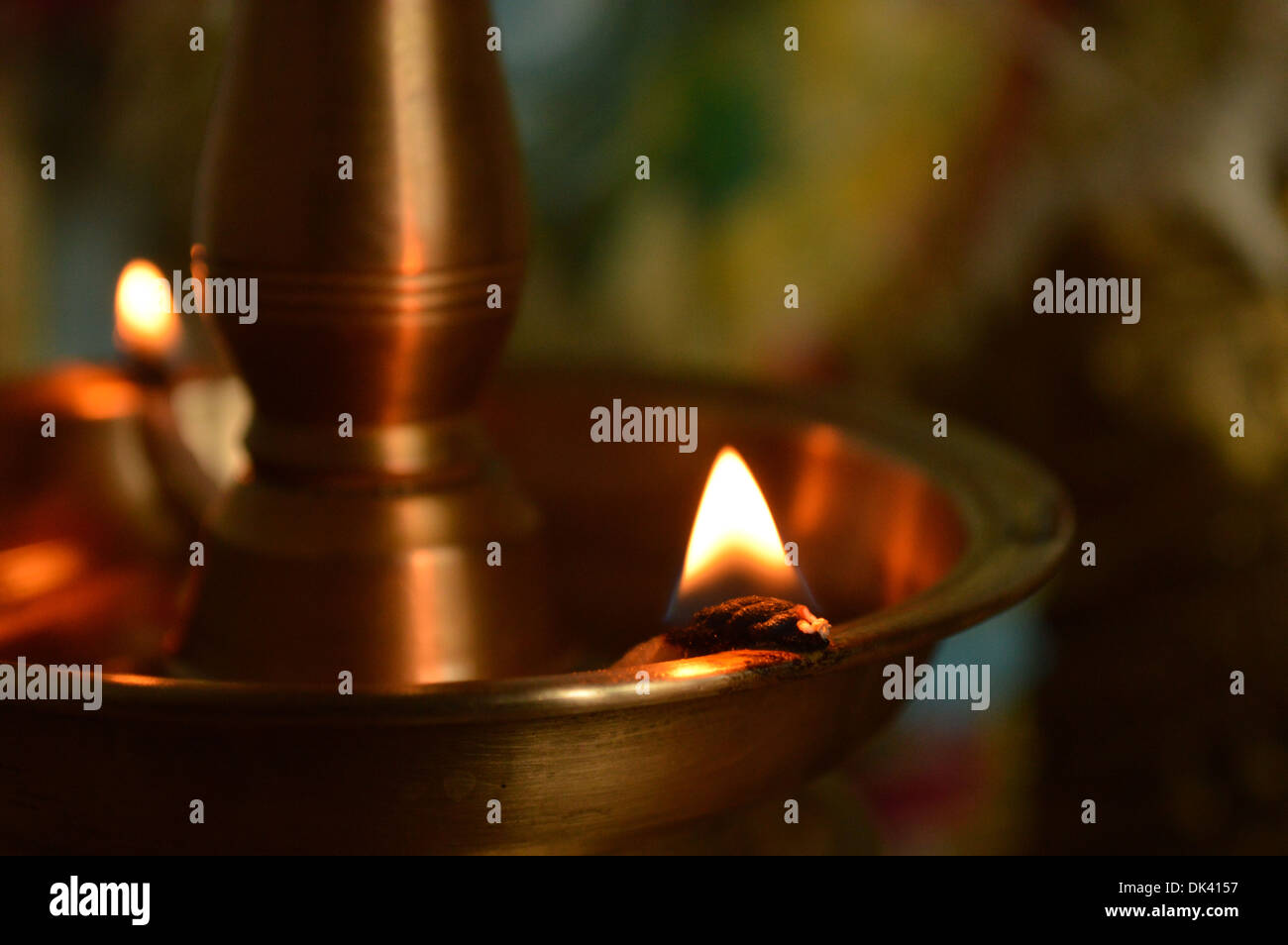 Ghee lamp hi-res stock photography and images - Alamy