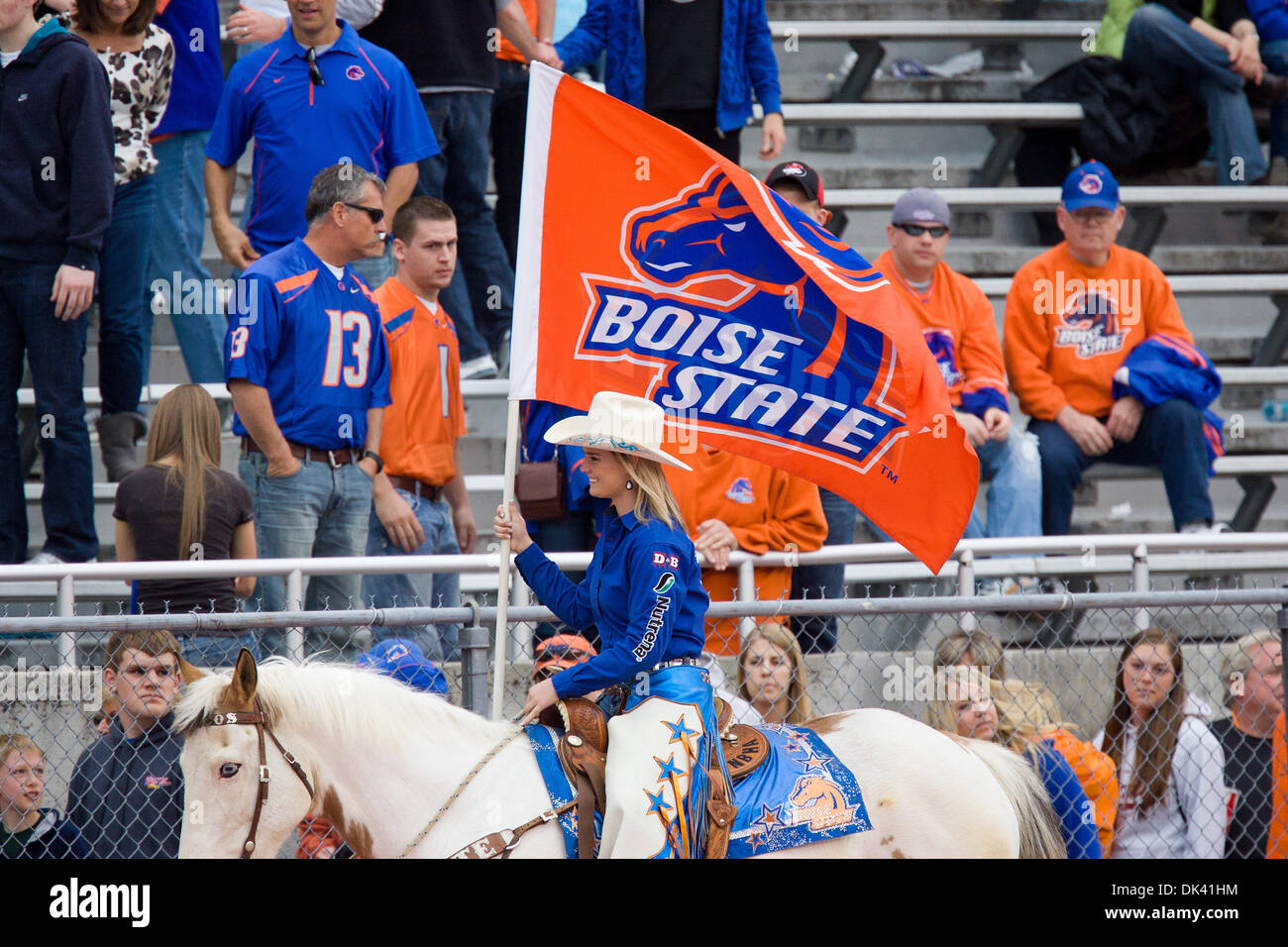 Mar. 16, 2011 - Boise, Idaho, U.S - Boise State Bronco Girl, Chelsi ...
