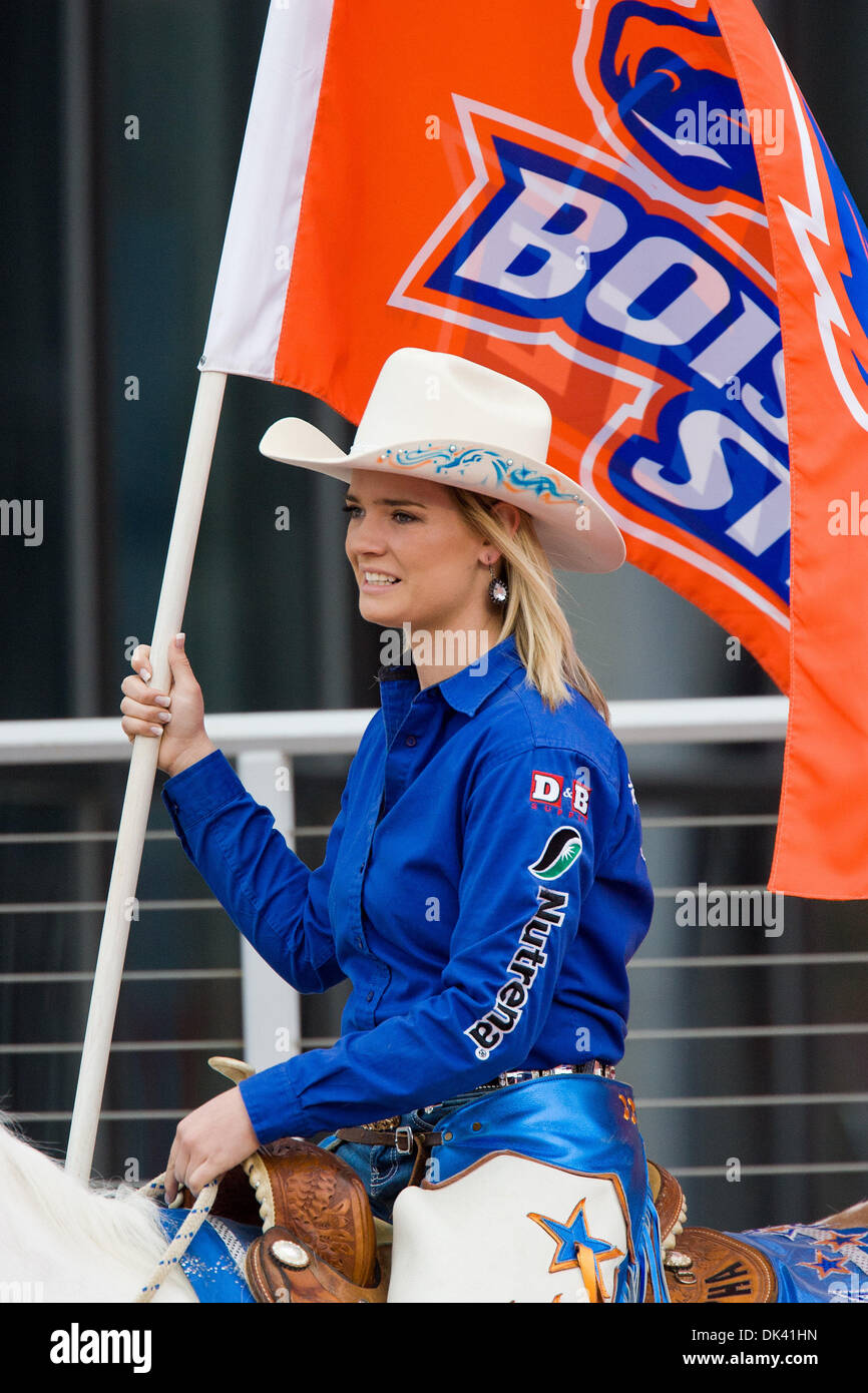 Mar. 16, 2011 - Boise, Idaho, U.S - Boise State Bronco Girl, Chelsi ...