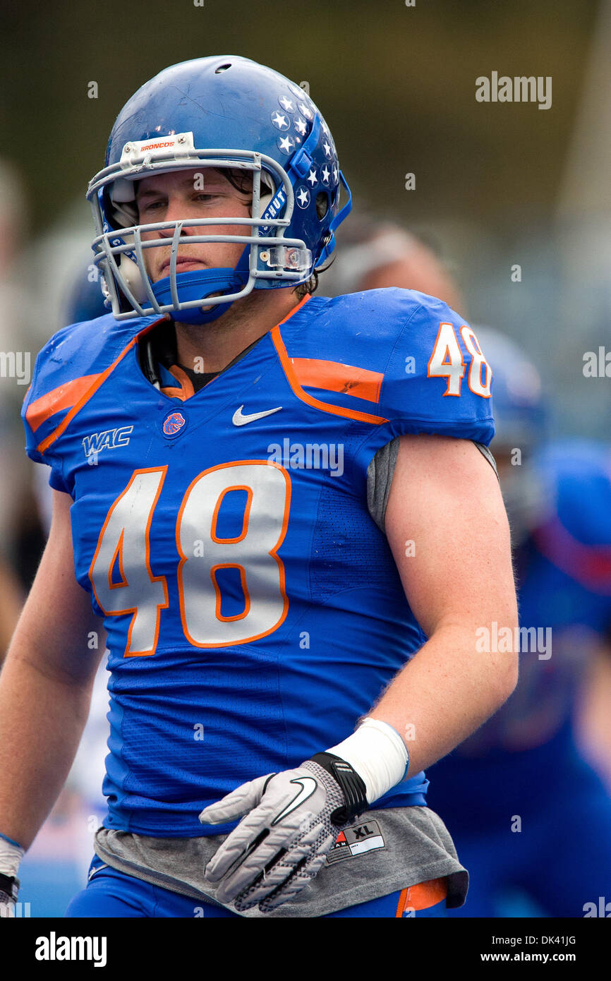 Mar. 16, 2011 - Boise, Idaho, U.S - Boise State Broncos linebacker J.C ...