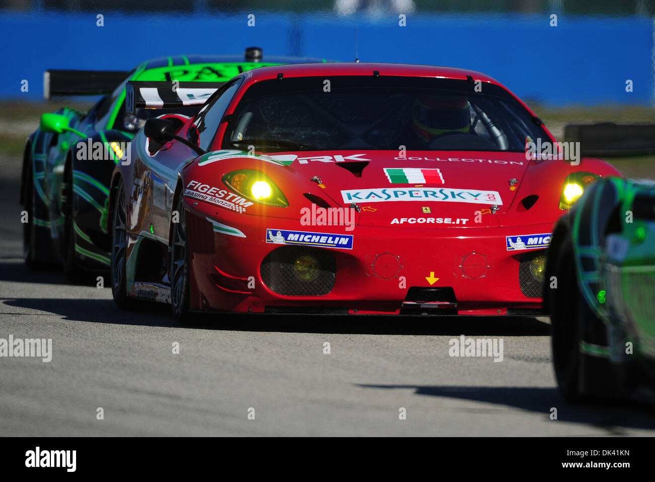 Mar 17, 2011 - Sebring, Florida, U.S. -AF Corse Ferrari driver PIERRE ...