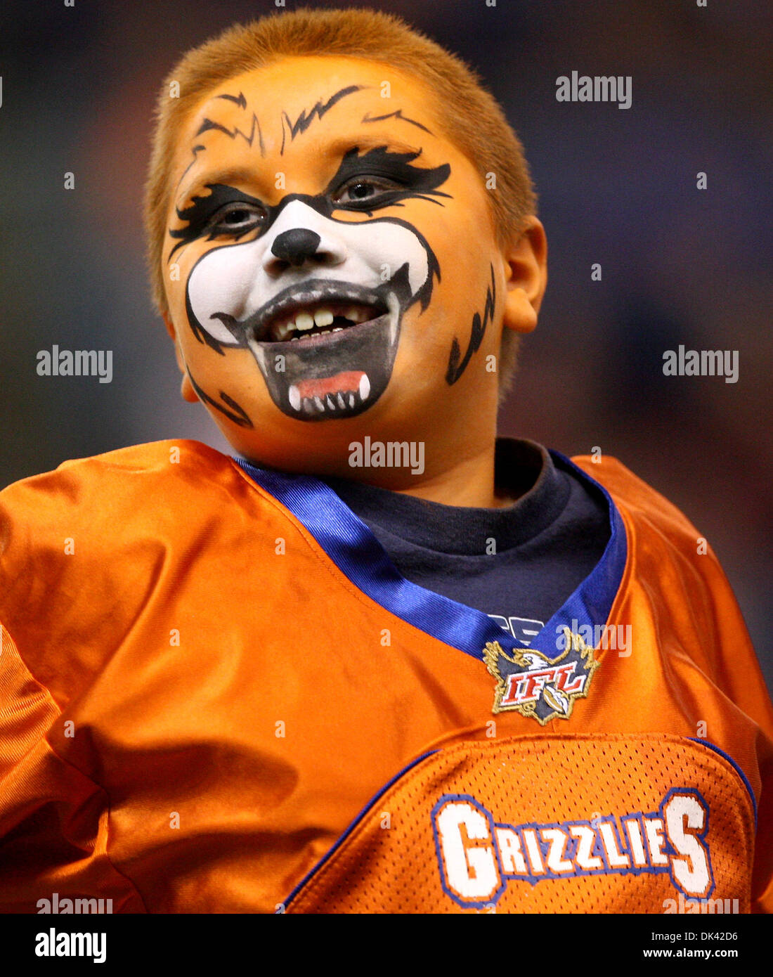 Mar. 18, 2011 - Fairbanks, Alaska, U.S. - RYAN KELLEY, 9, smiles while ...