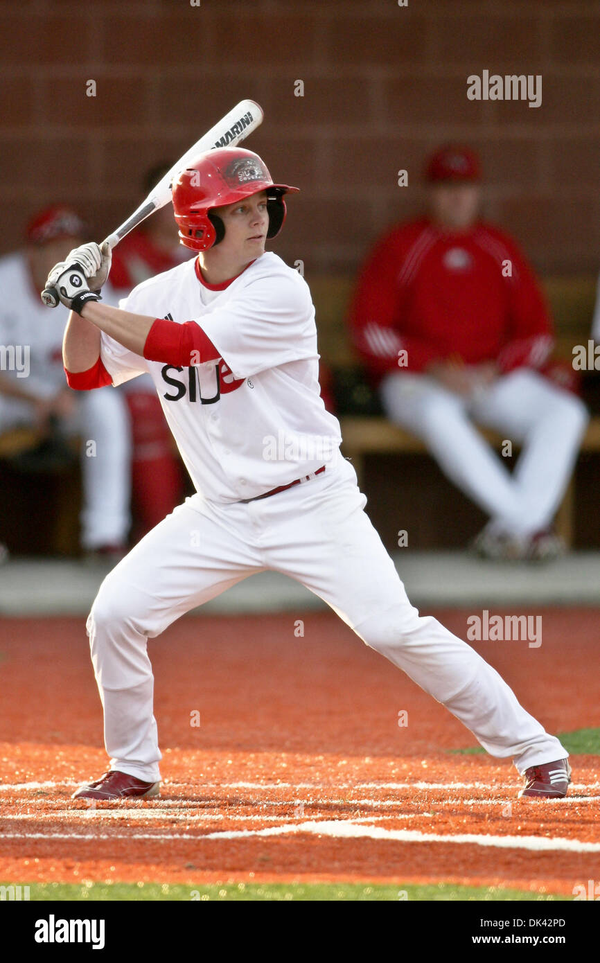 Mar. 18, 2011 - Edwardsville, Illinois, U.S - SIUE infielder Chase ...