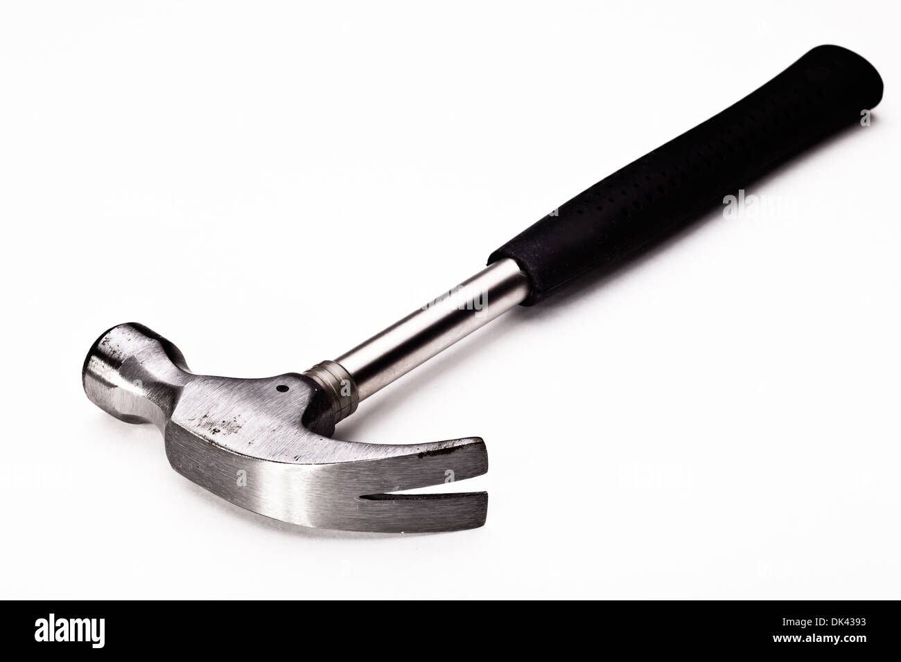 Hammer isolated over white background Stock Photo - Alamy