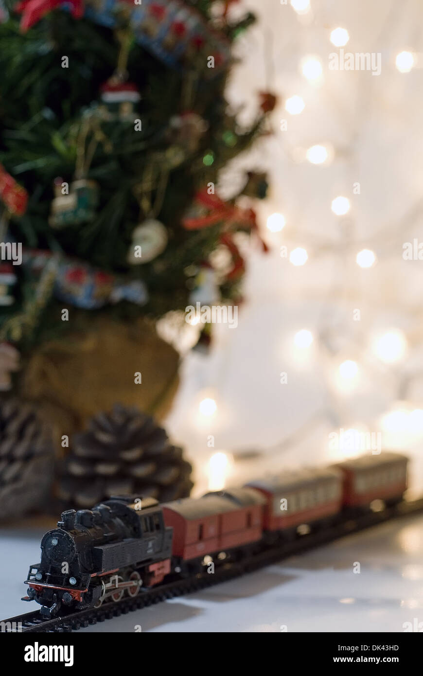 Christmas train hi-res stock photography and images - Alamy