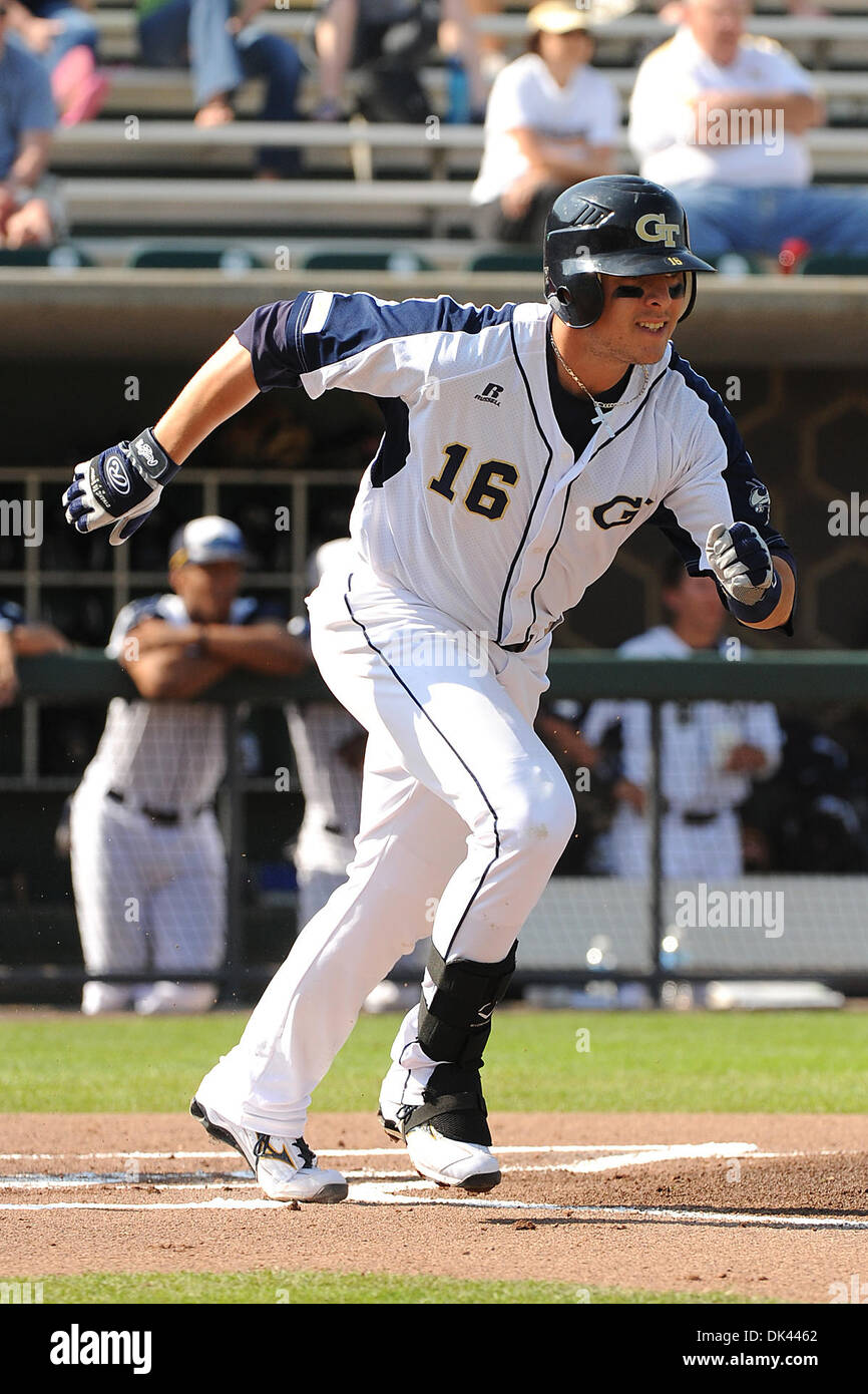 Mar. 19, 2011 - Atlanta, Georgia, U.S - Georgia Tech infielder Matt ...