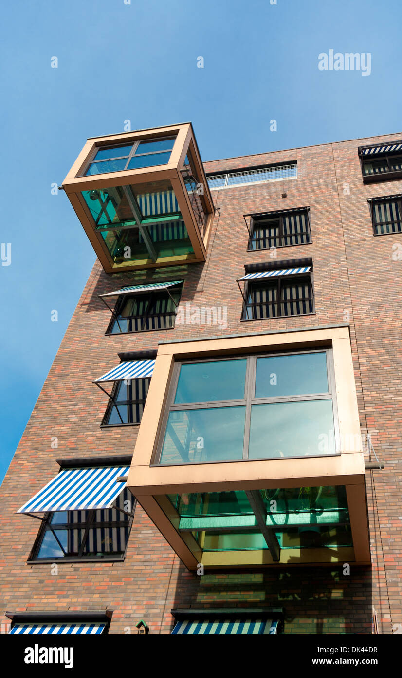 exterior of a modern retirement apartment building Stock Photo - Alamy