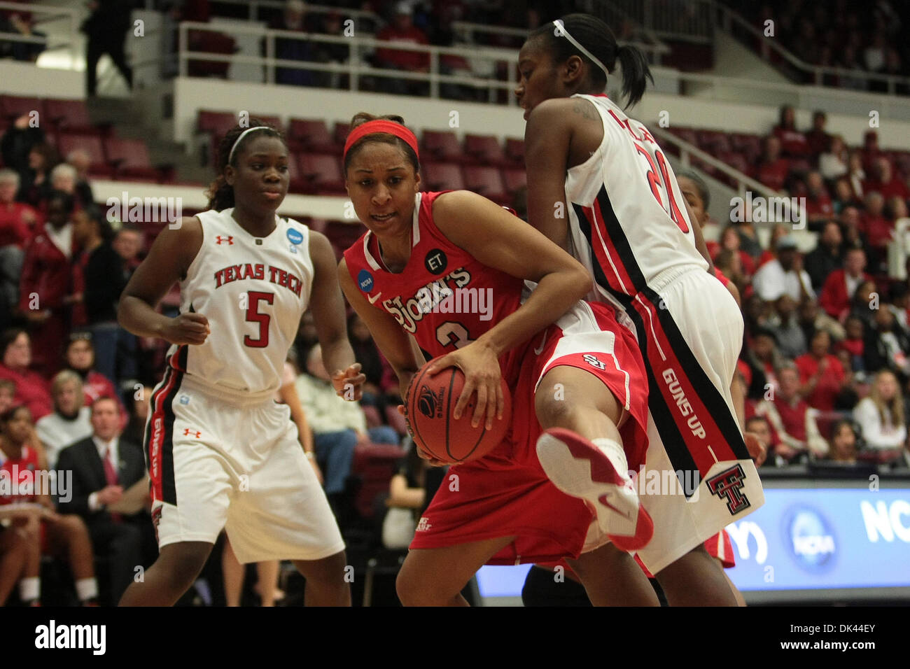 Mar. 19, 2011 - Stanford, California, U.S - St. John's Red Storm ...