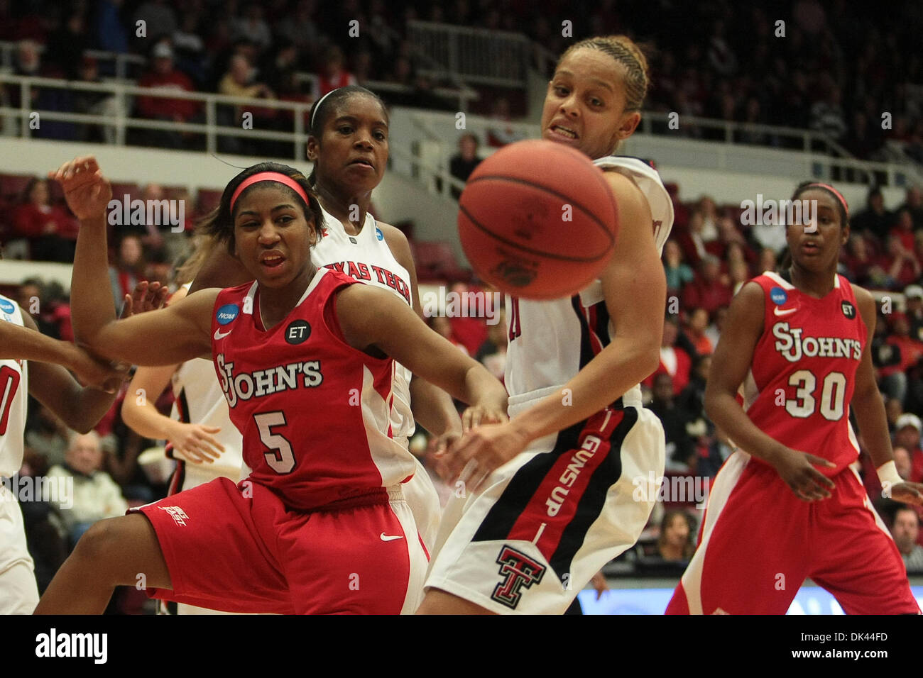 Mar. 19, 2011 - Stanford, California, U.S - St. John's Red Storm guard ...