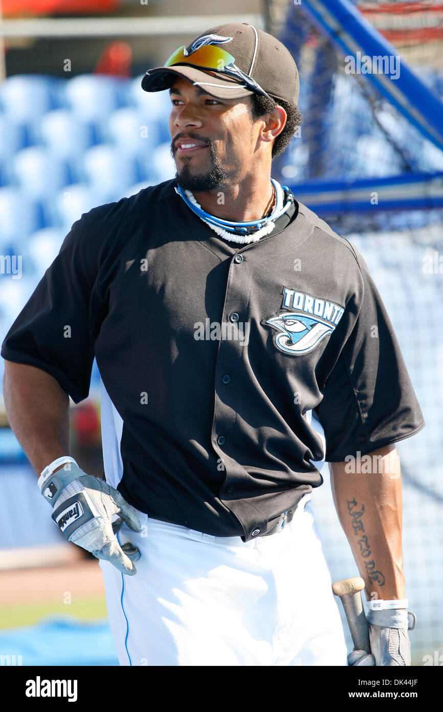 Mar. 20, 2011 - Dunedin, Florida, U.S - Toronto Blue Jays left fielder ...