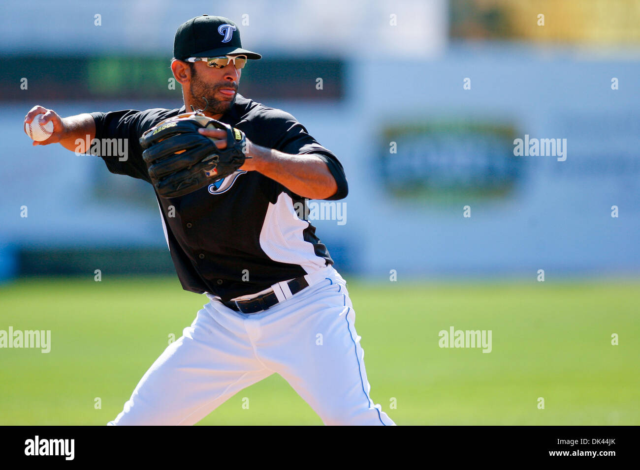 Mar. 20, 2011 - Dunedin, Florida, U.S - Toronto Blue Jays third baseman ...