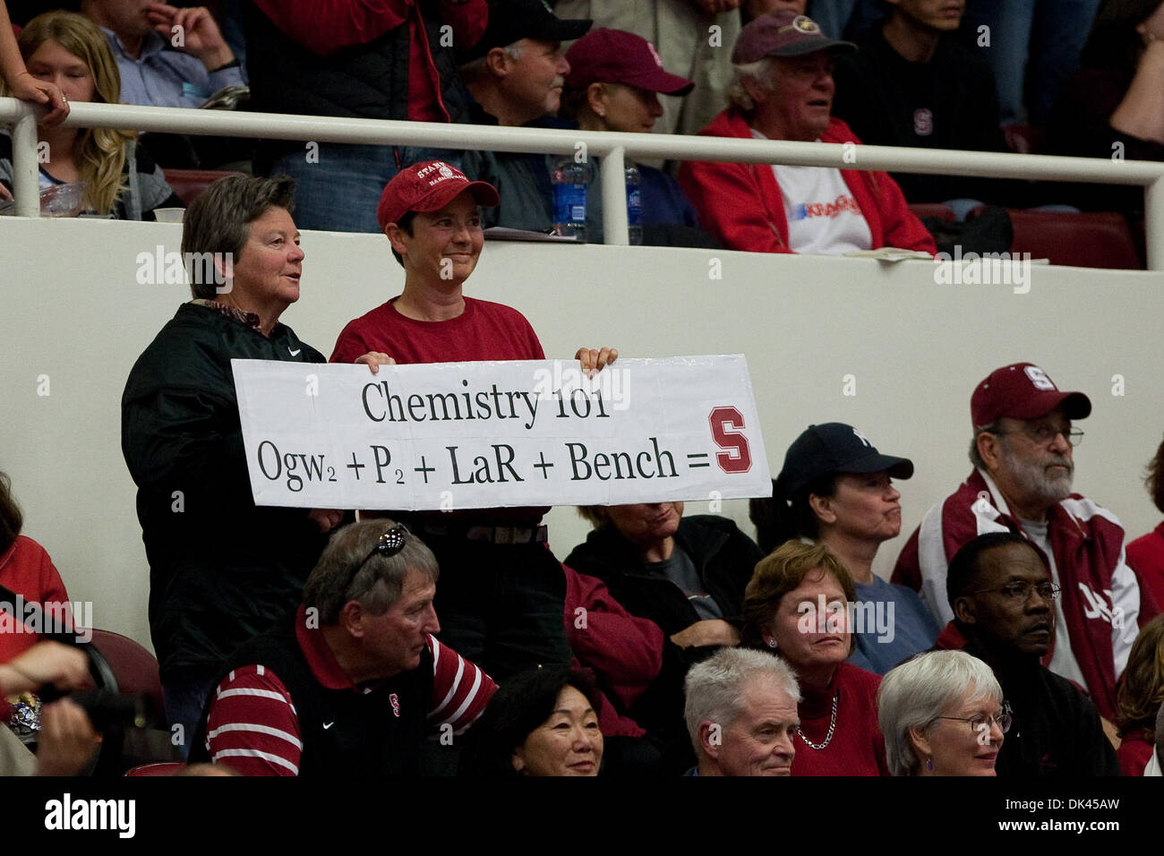 Mar. 21, 2011 - Stanford, California, U.S - Stanford Cardinal fans. The ...