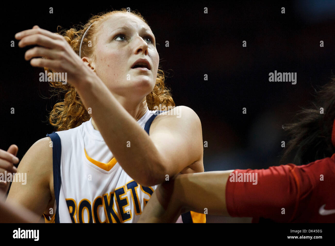 Mar. 22, 2011 - Toledo, Ohio, U.S - Toledo forward Melissa Goodall (#32 ...