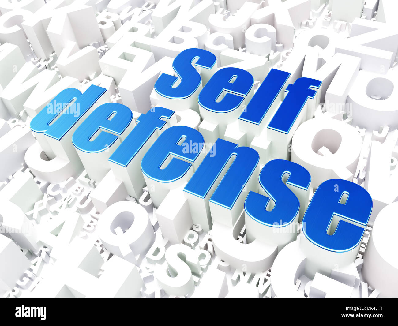 Protection concept: Self Defense on alphabet background Stock Photo - Alamy