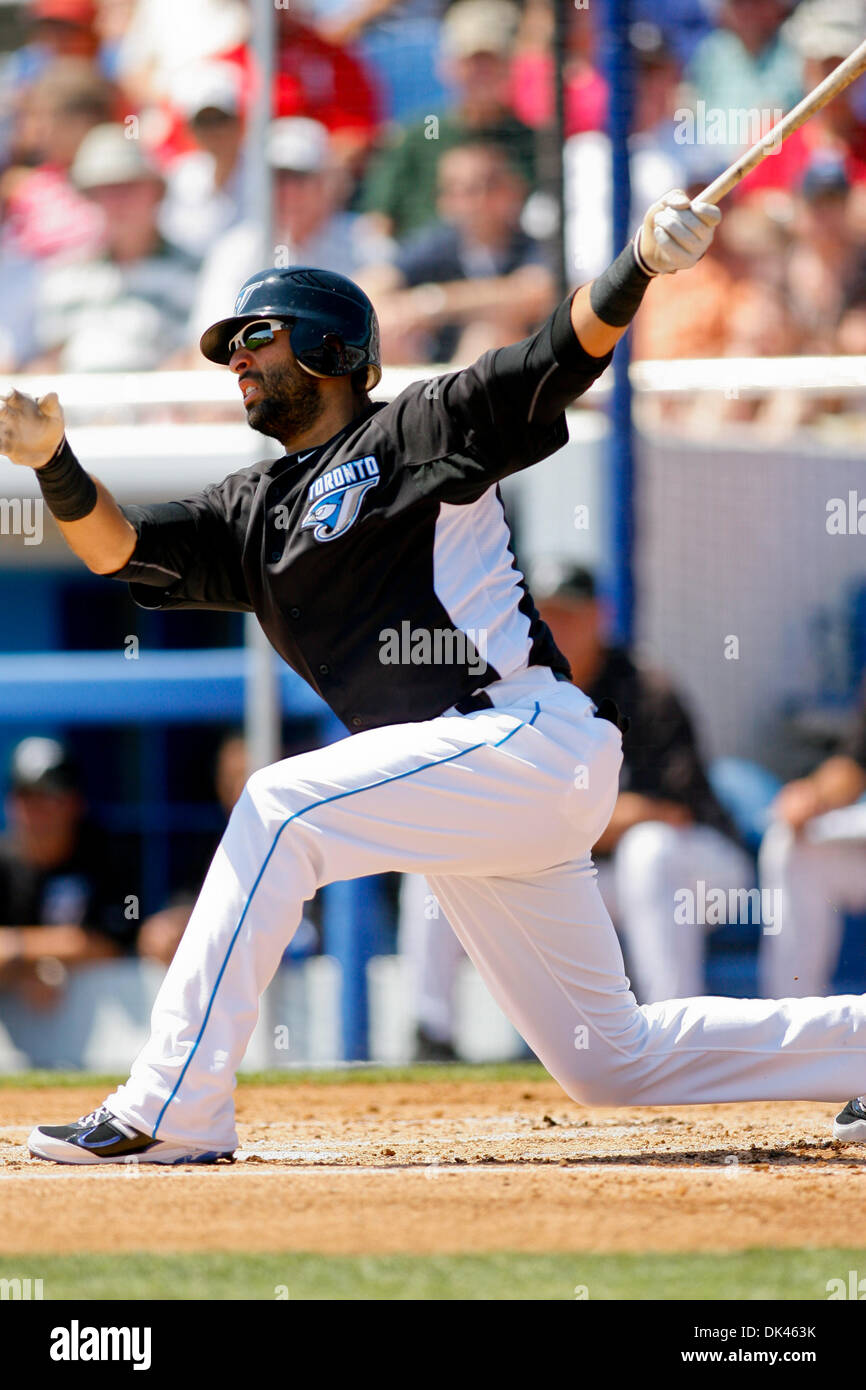 Mar. 24, 2011 - Dunedin, Florida, U.S - Toronto Blue Jays right fielder ...