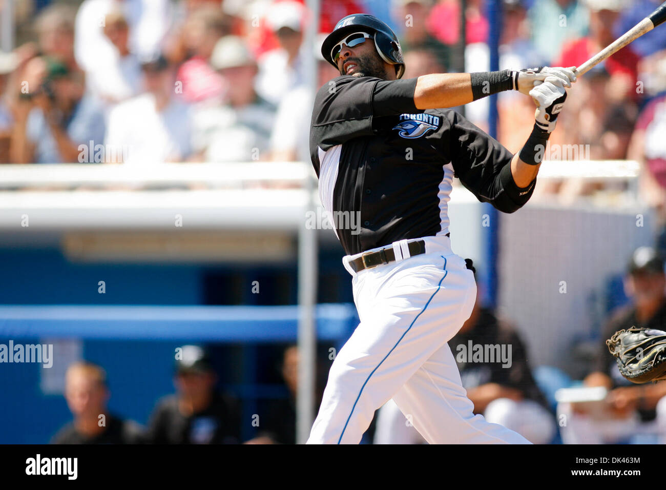 Mar. 24, 2011 - Dunedin, Florida, U.S - Toronto Blue Jays right fielder ...