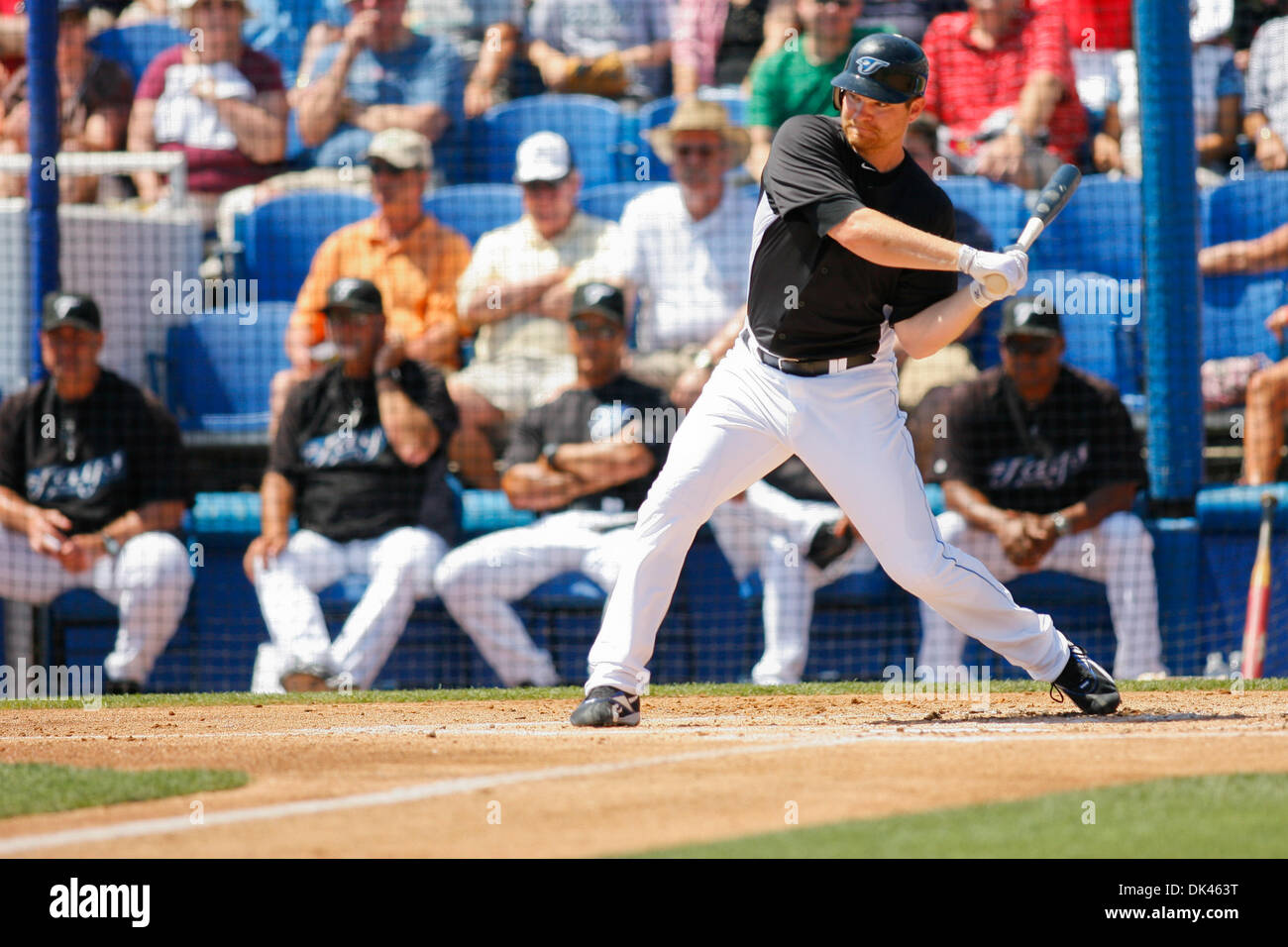 Mar. 24, 2011 - Dunedin, Florida, U.S - Toronto Blue Jays left fielder ...