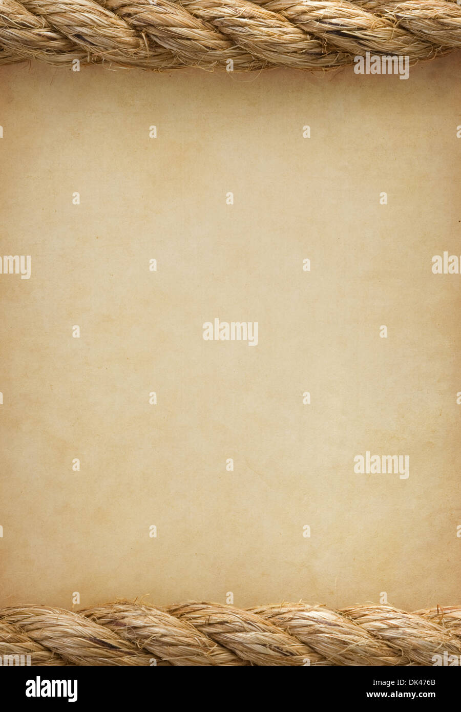 ropes on old vintage ancient paper background texture Stock Photo - Alamy