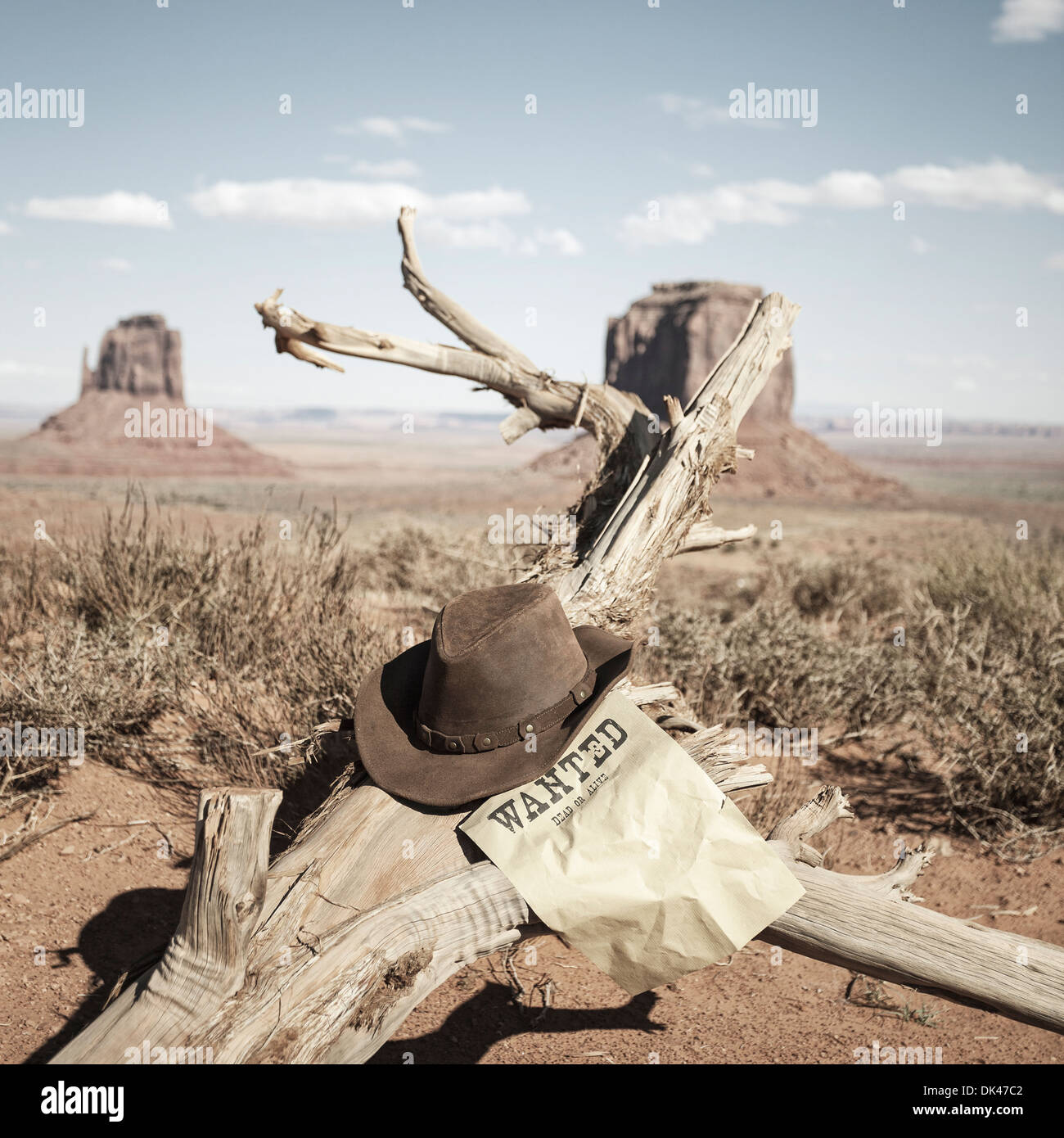 Cowboy in monument valley hi-res stock photography and images - Alamy