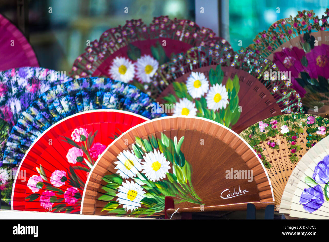 Spanish traditional flamenco fans hi-res stock photography and images ...