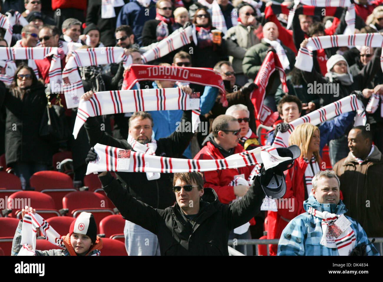 Mar. 26, 2011 - Toronto, Ontario, Canada - Toronto FC soccer fans ...