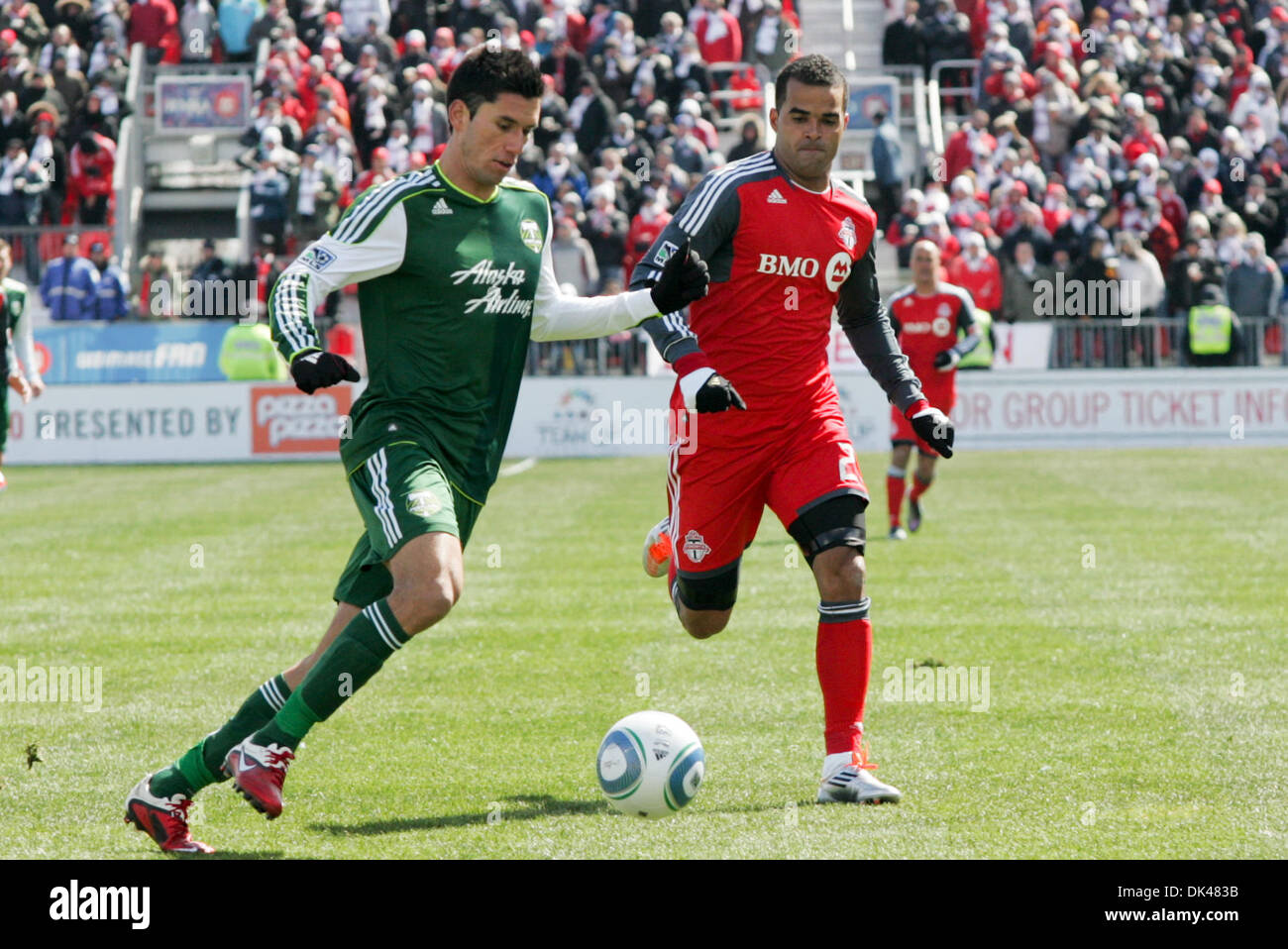 Mar. 26, 2011 - Toronto, Ontario, Canada - Timbers FW Sal Zizzo (7 ...