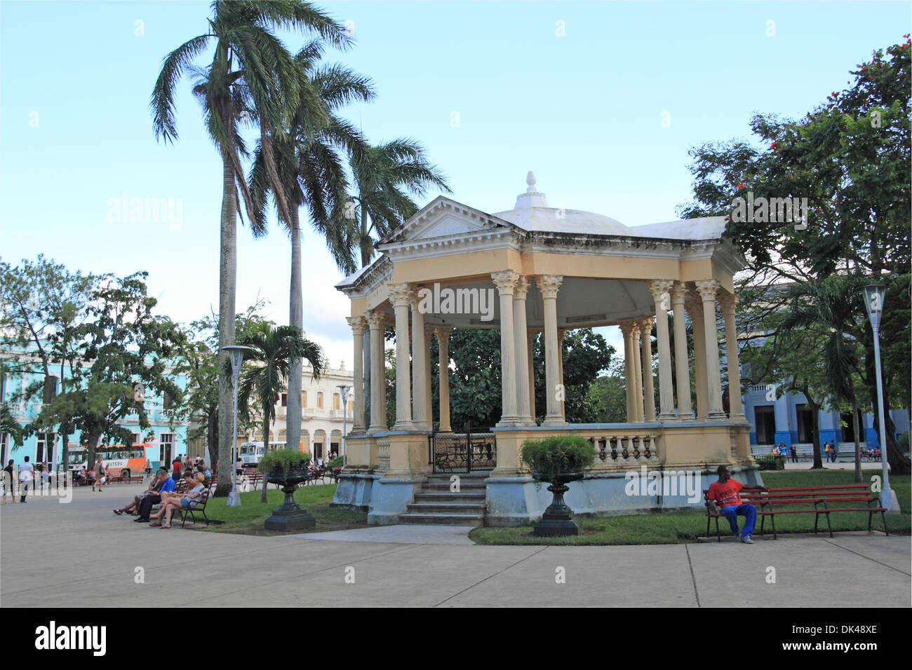 Bandstand in Parque Leoncio Vidal, Santa Clara, Villa Clara province ...