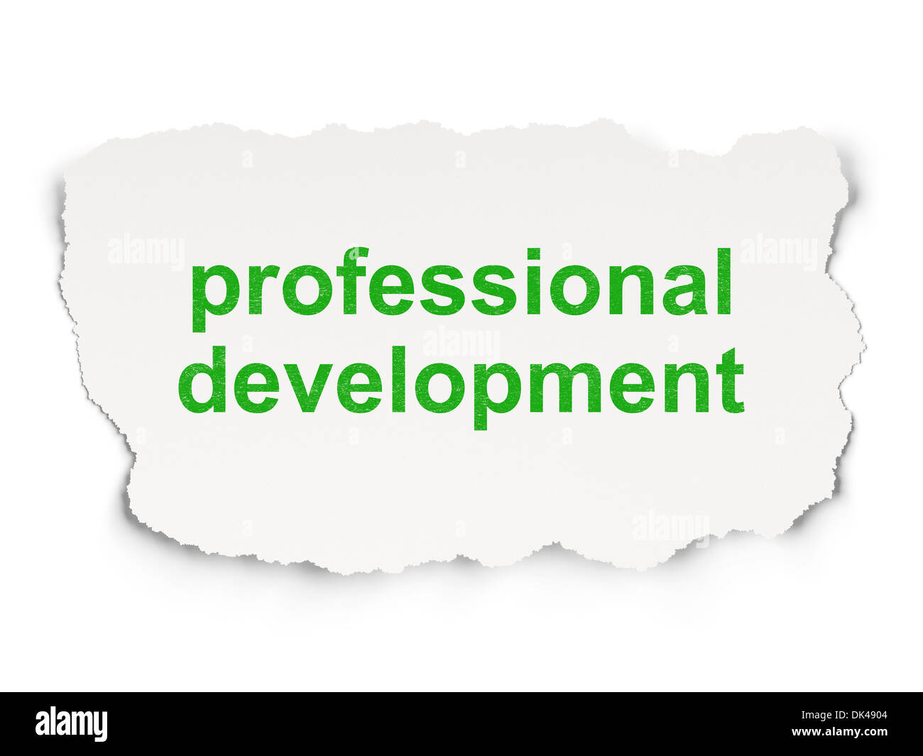 Education concept: Professional Development on Paper background Stock ...