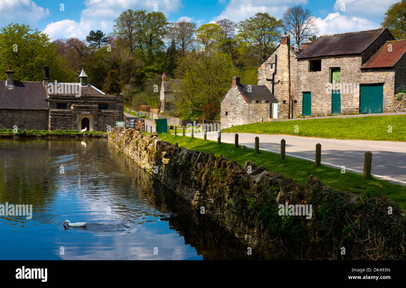 Tissington village hi-res stock photography and images - Alamy