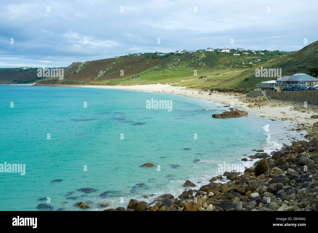 Sennen beach cafe hi-res stock photography and images - Alamy