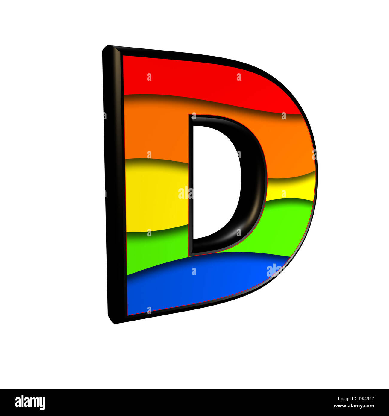 Rainbow d Cut Out Stock Images & Pictures - Alamy