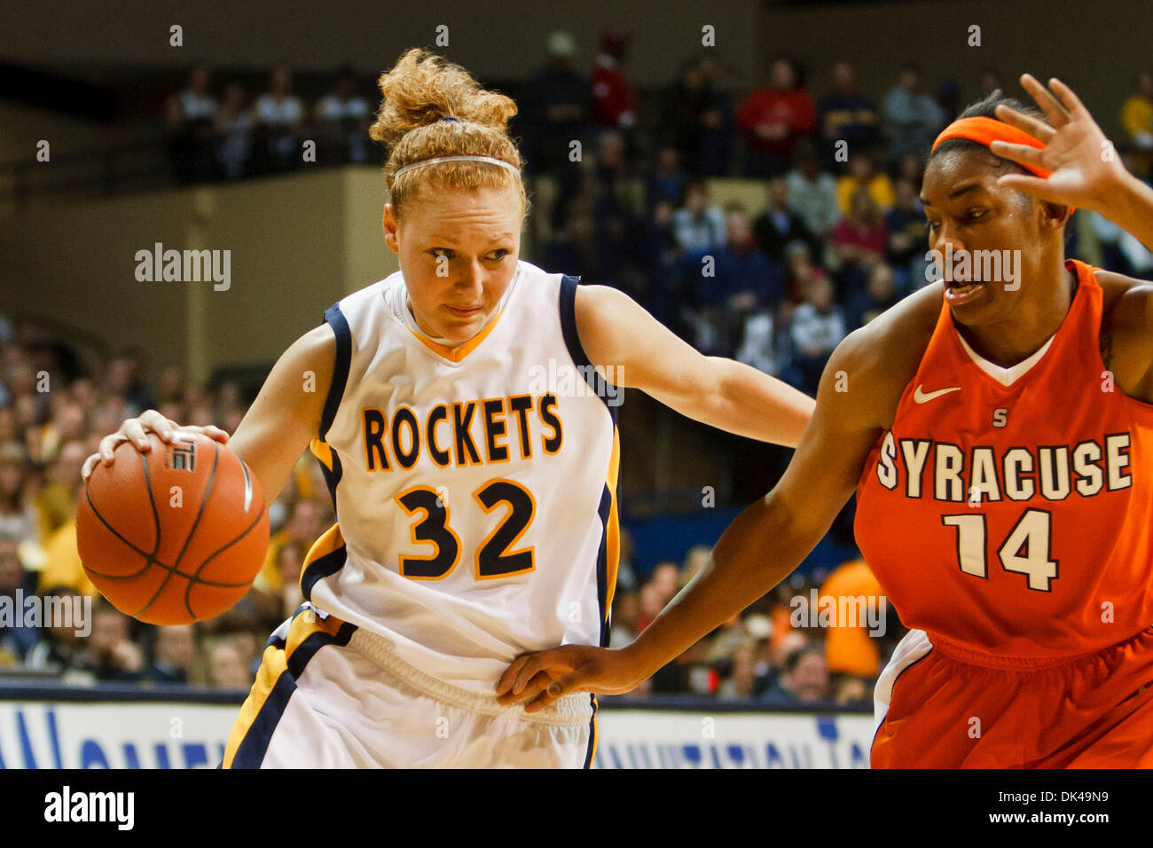 Mar. 27, 2011 - Toledo, Ohio, U.S - Toledo forward Melissa Goodall (#32 ...