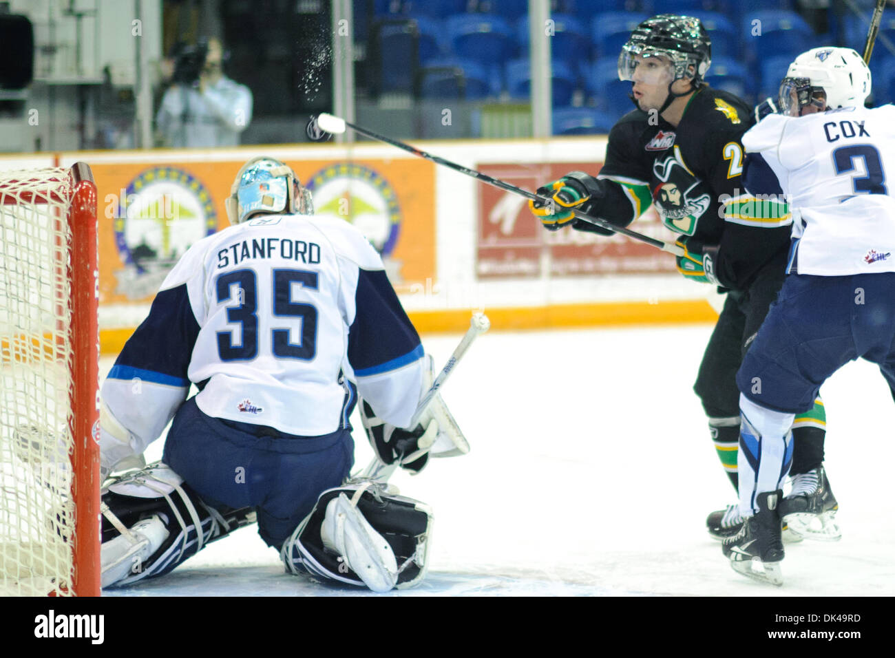 Mar. 27, 2011 - Saskatoon, Saskatchewan, Canada - Prince Albert Raiders ...