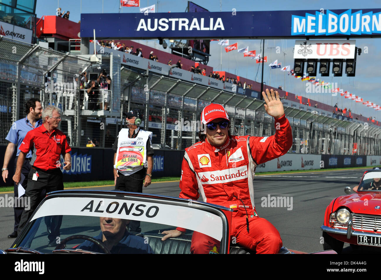 Drivers parade albert park hi-res stock photography and images - Alamy
