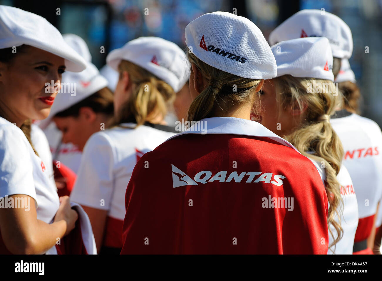 Australia grid girls hi-res stock photography and images - Alamy