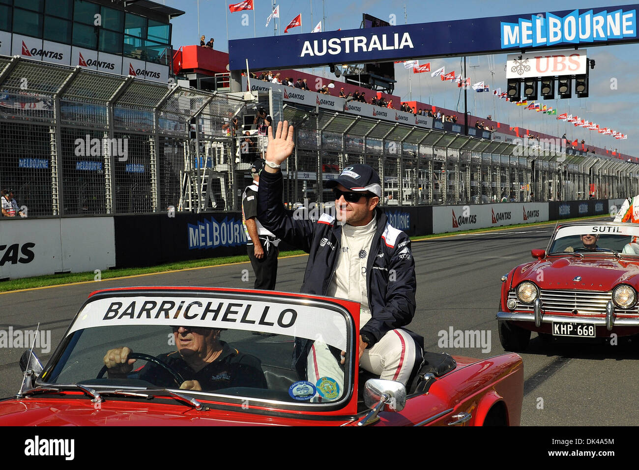 Drivers parade albert park hi-res stock photography and images - Alamy